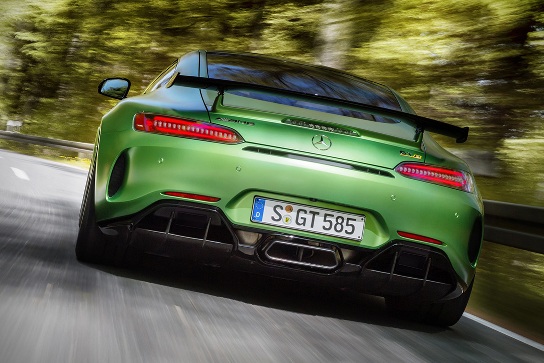 2018 Mercedes AMG GT R: A Modified Suspension and Adjustable Traction ...