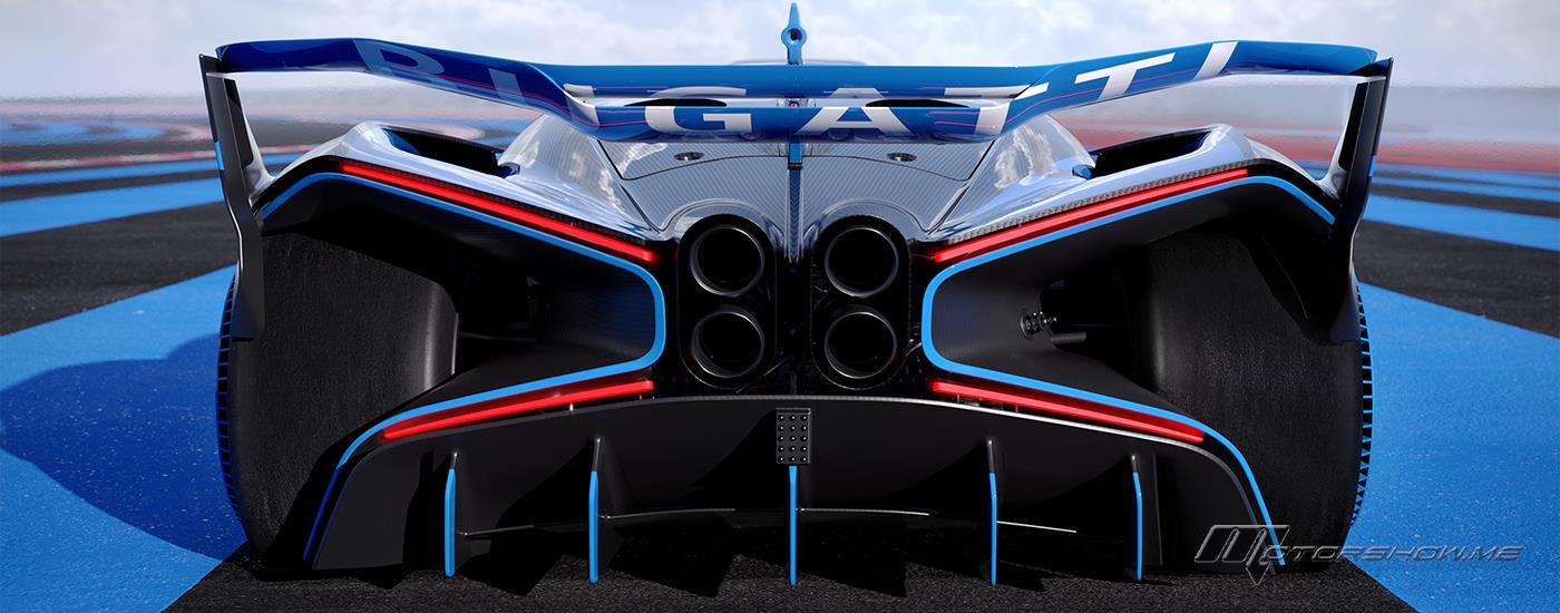 Bugatti Bolide Revealed with 1,825 HP and More than 311 MPH Top Speed!