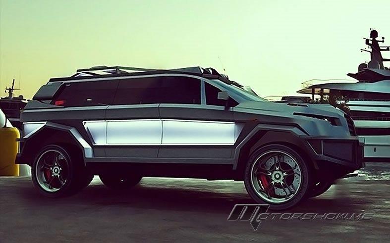 بالفيديو: سيّارة Dartz Prombron Black Shark مصفّحة جنونيّة بقوّة 1500 حصان!