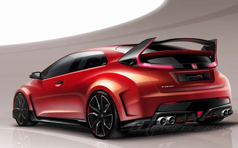 Racing Car for the Road Civic Type R Concept