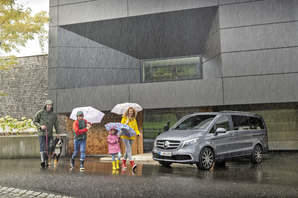 Facelift for the Mercedes Benz MPV: The All New V Class